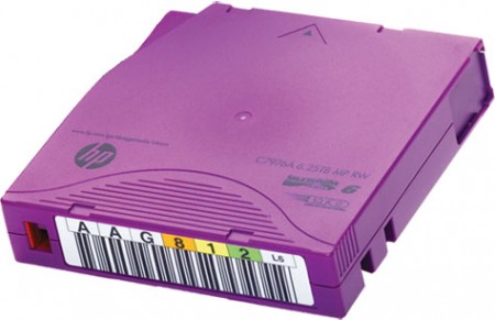 HP LTO-6 Ultrium 6.25TB MP RW Data Cartridge