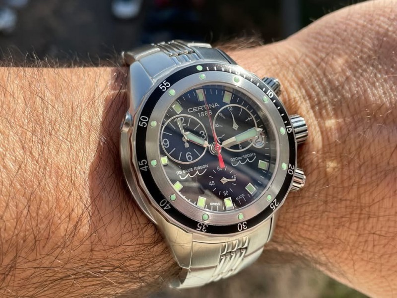 Certina DS Blue Ribbon Chrono Diver 300m