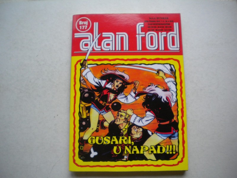 ALAN FORD BR.177 GUSARI U NAPAD NOVO
