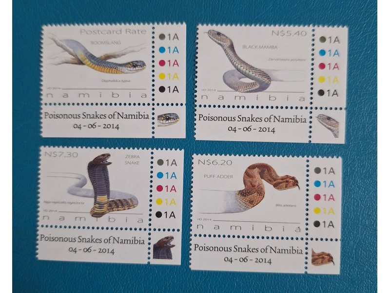 Namibija 2014 cista serija zmije