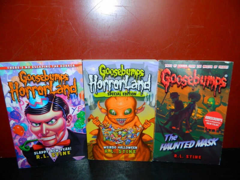 Goosebumps (Horrorland), R.l. Stine ENG, 3 knjige