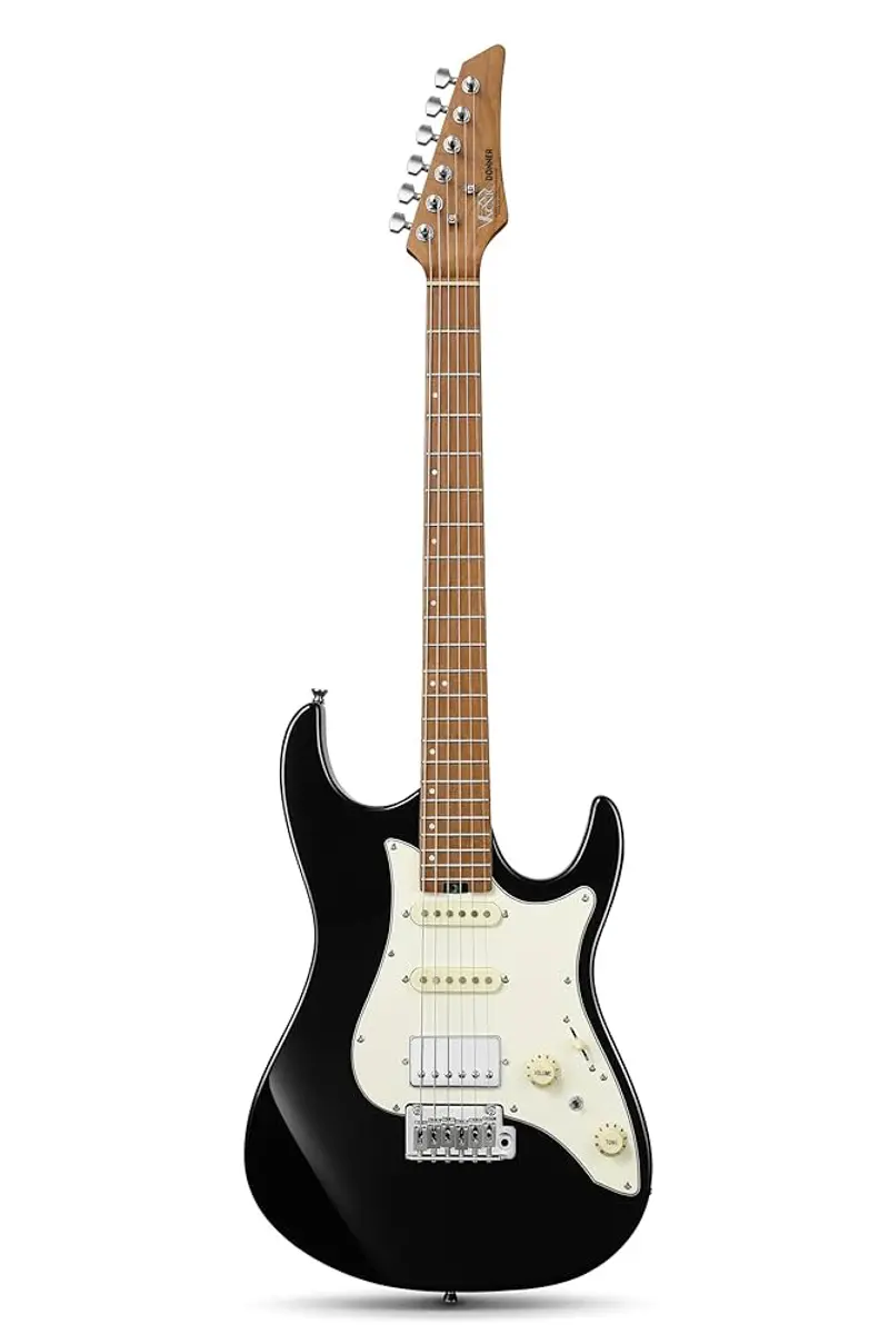 Donner DST550 Black električna gitara