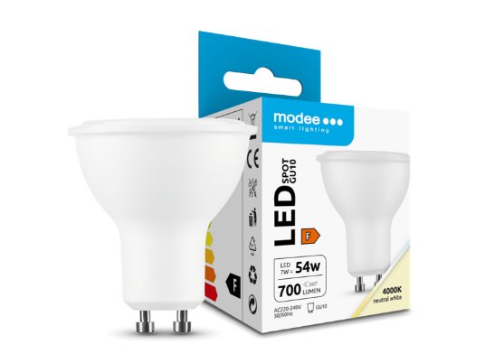 Modee Lighting LED sijalica 7W GU10 110° 4000K (700 lumen)