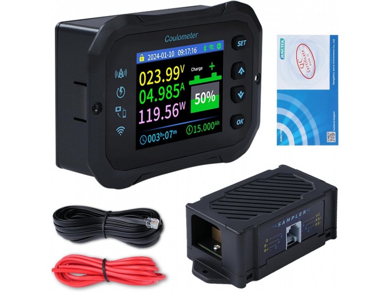 Wifi battery monitor tester baterija 600A