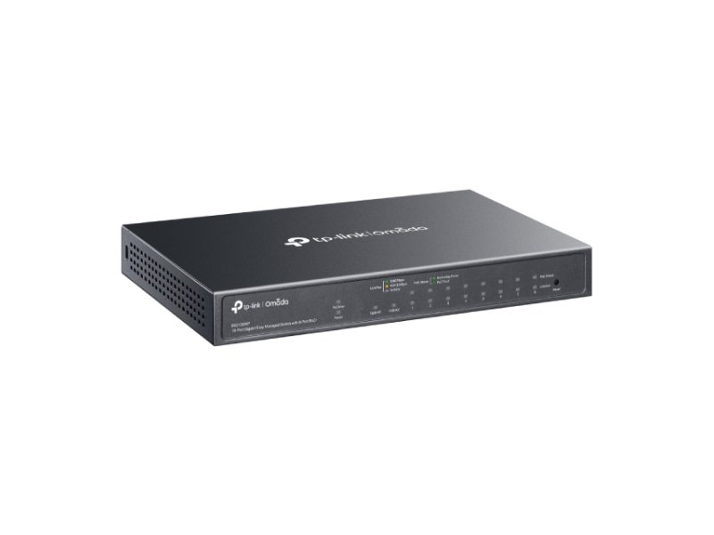 TP LINK ES210GMP OMADA 10-PORT GIGABIT SWITCH SA 8-PORT POE+