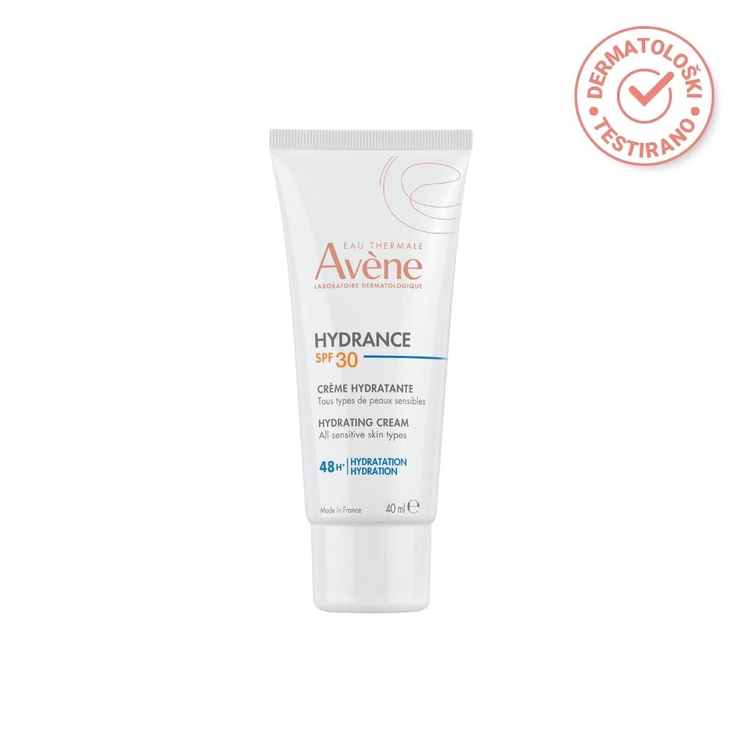Avène HYDRANCE Hydrating Emulsion Lagana Hidratantna Krema za Lice sa Zaštitnim Faktorom SPF 30 40 mL