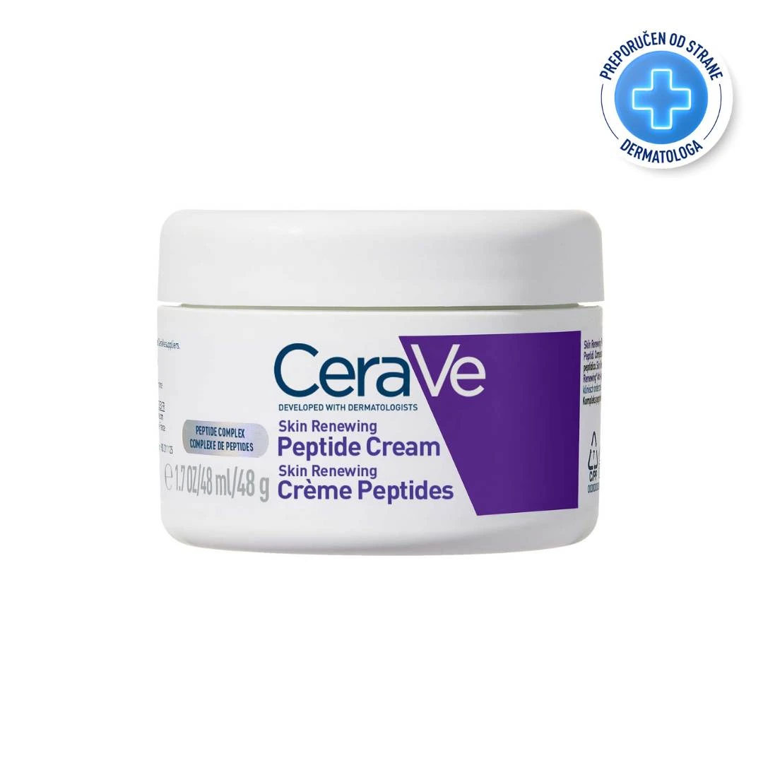 CeraVe® Skin Renew Noćna Obnavljajuća Krema sa Peptidima 48 mL