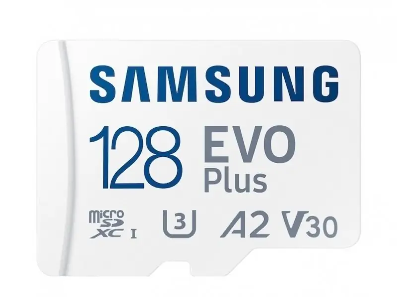 SAMSUNG EVO PLUS MICROSD CARD 128GB CLASS 10 + ADAPTER MB-MC128KA