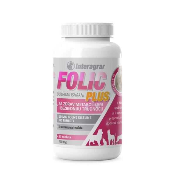 Folic Plus 750 mg – 50 tableta