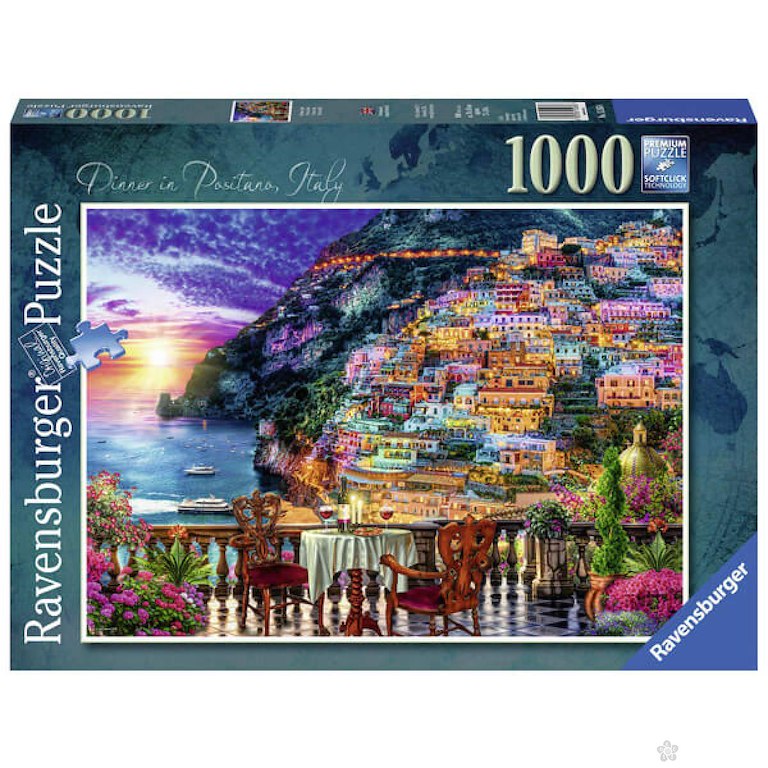 Ravensburger puzzle slagalice Dinner in Positano RA12000057
