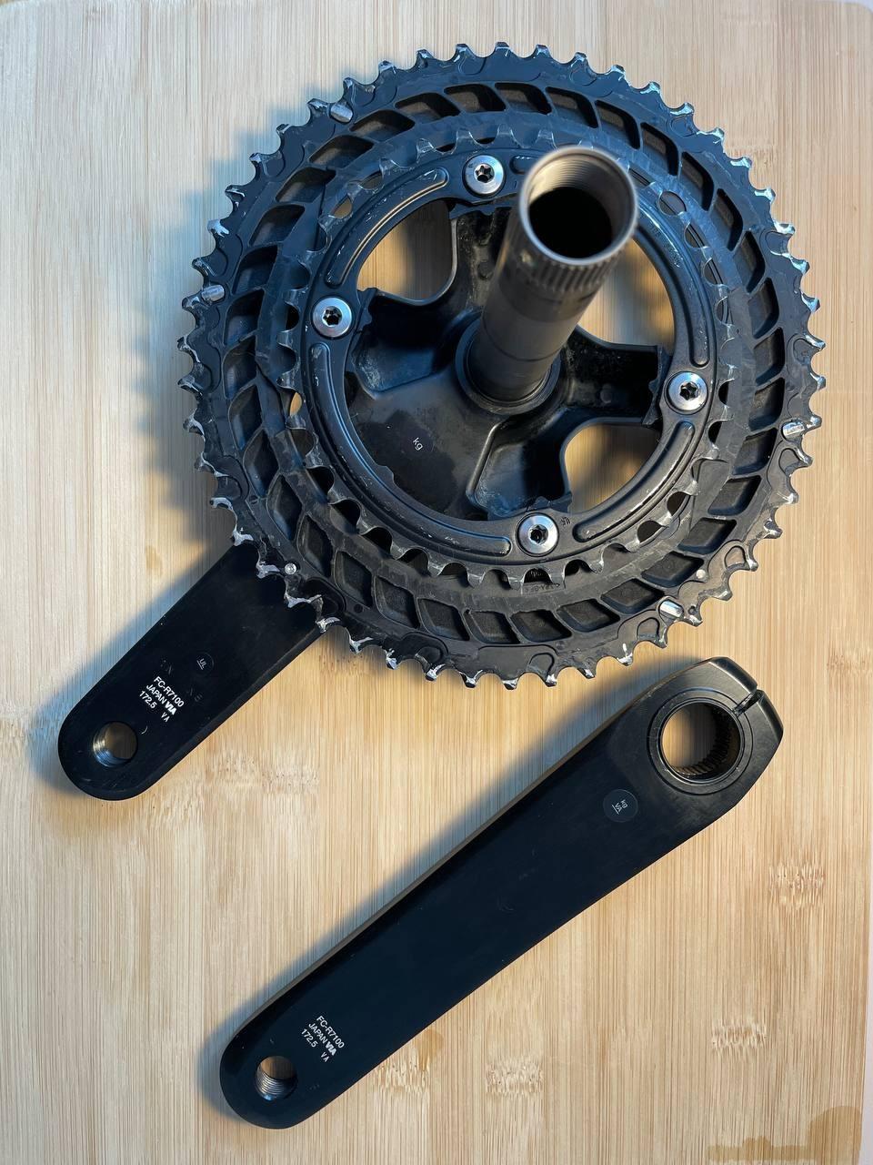 Shimano 105 FC-R7100 172.5 mm, 2x12-speed, black