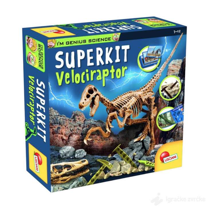 Mali Genije Super Kit VELOCIRAPTOR