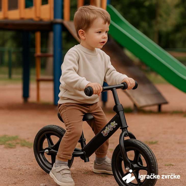 Balans bicikl Točkonja crni (80cm)