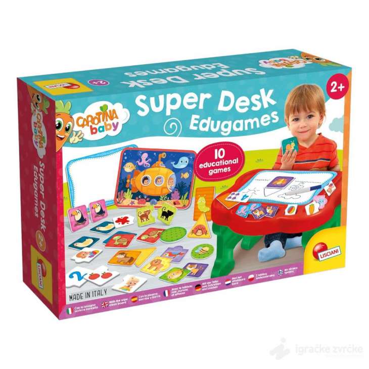 CAROTINA Edukativni sto Super Desk Lisciani