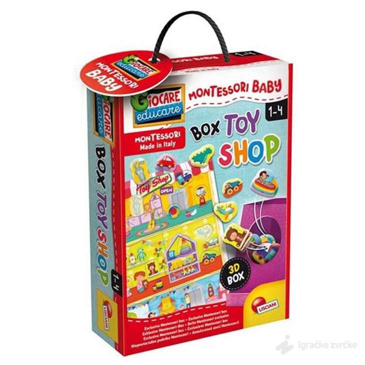 3D Puzzle Igračke u Kutiji Montesori