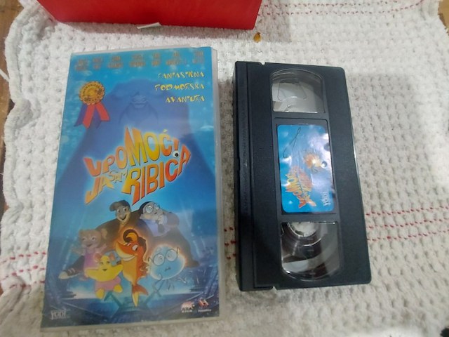 Vhs kaseta Upomoć ja sam ribica crtani
