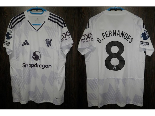 Manchester United dres 2025-26 Bruno Fernandes 8 (Away)