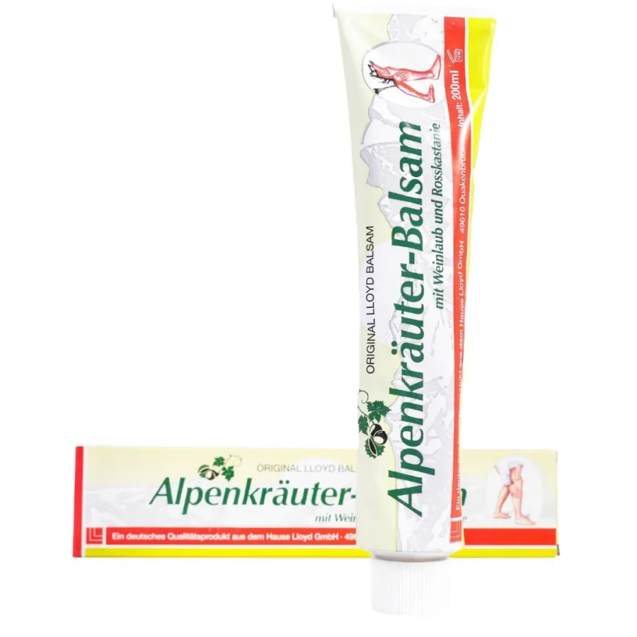 Alpski balzam za vene – Alpenkräuter Balsam 200ml