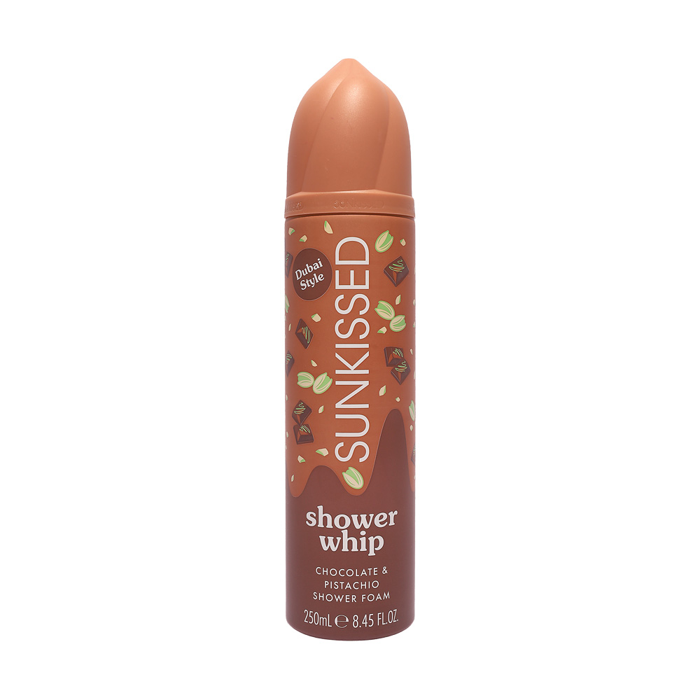 Sunkissed Shower Whip Chocolade & Pistachio Shower Foam 250ml