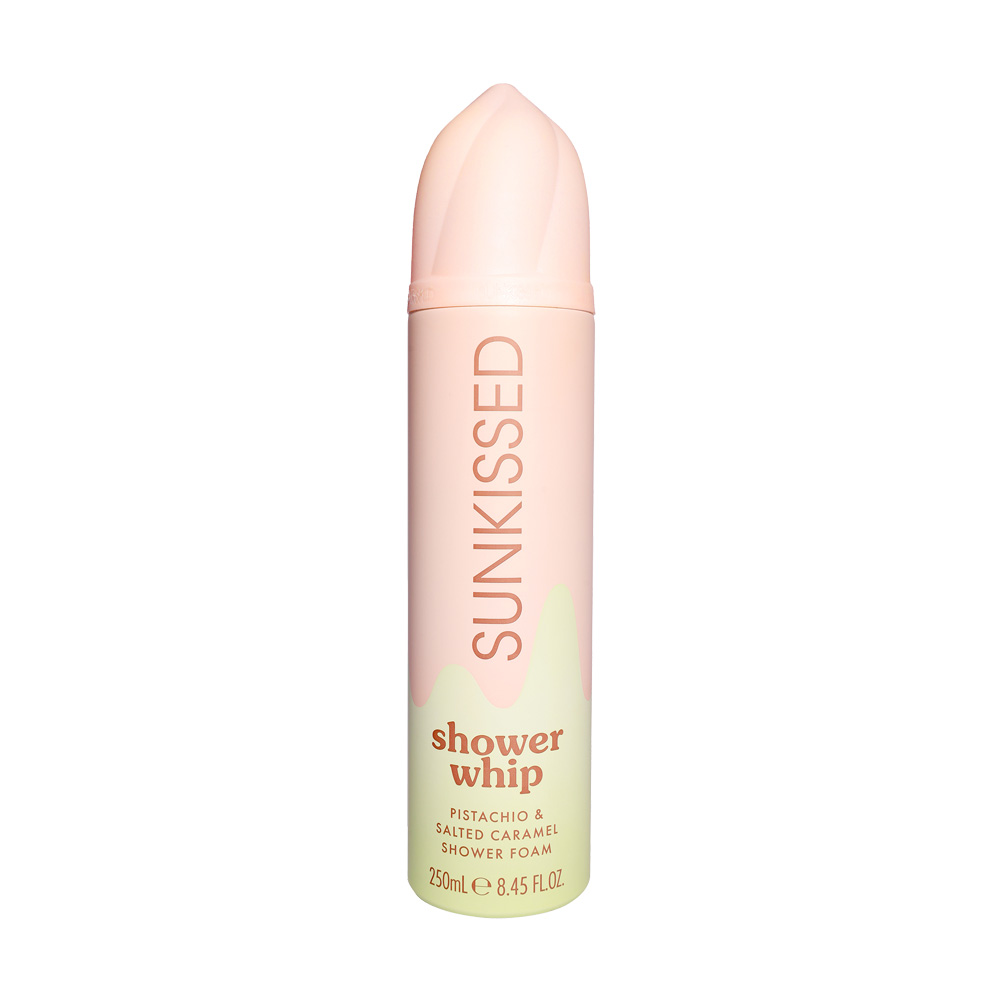 Sunkissed Shower Whip Pistachio & Salted Caramel Shower Foam 250ml