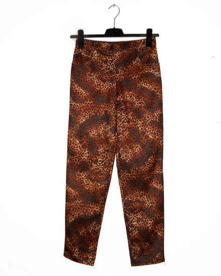 Vintage leopard pantalone