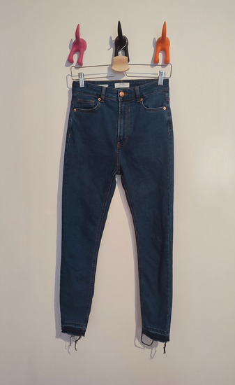 Bershka High Rise Skinny Jeans