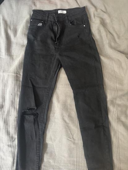 Pocepane skinny jeans