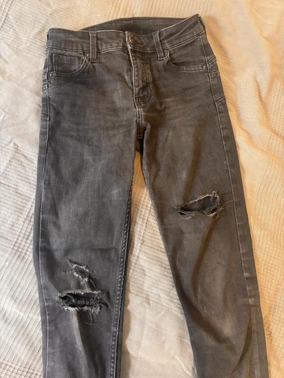 Pocepane skinny jeans