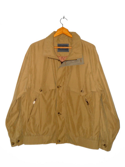 Vintage light micro fibre jacket