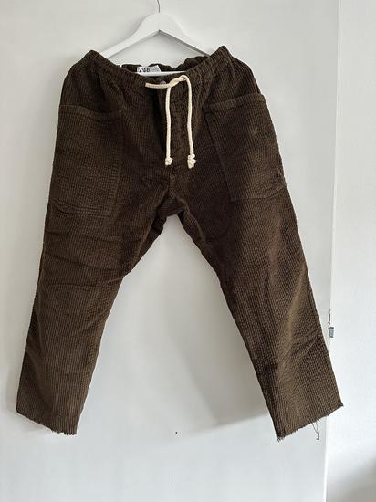 Zara muške somot baggy pantalone M