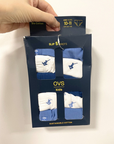 OVS slip donji ves za decake, 5 kom set