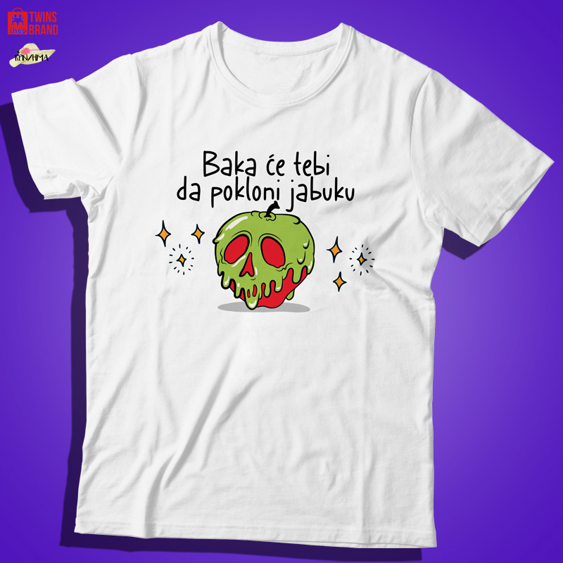 MAJICA ,BAKA ĆE TEBI DA POKLONI JABUKU