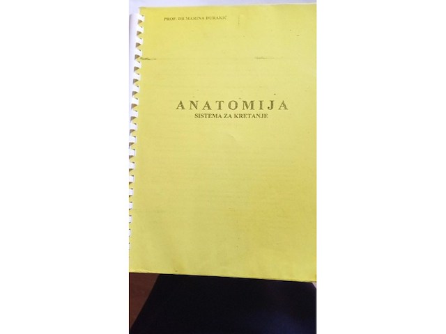 Anatomija sistema za kretanje