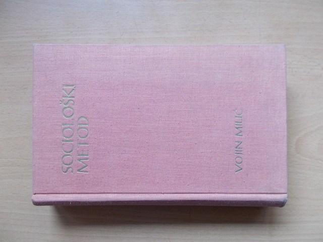 SOCIOLOSKI METOD - VOJIN MILIC