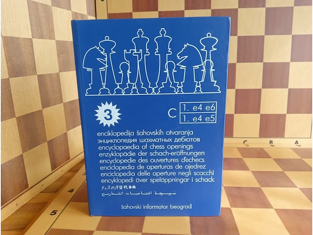 Enciklopedija Sahovskih Otvaranja Tom C (3.izdanje) sah
