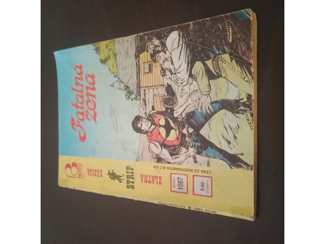 Zagor Zlatna serija 1087 Fatalna zena ocuvan za 4-