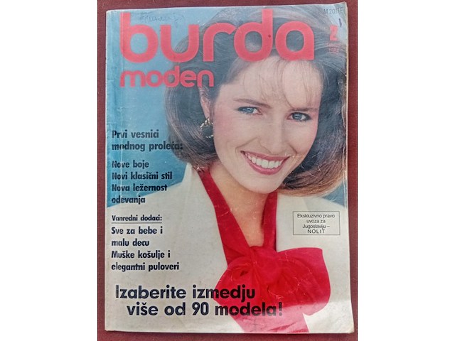 Burda, Februar 1984.