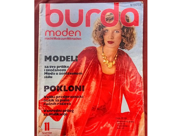 Burda, 11. Novembar 1978.