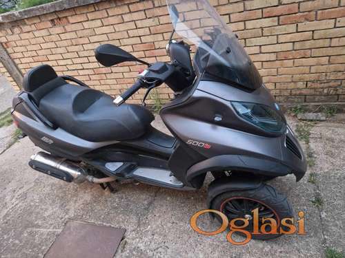 Piaggio MP3 500, B kategotrija