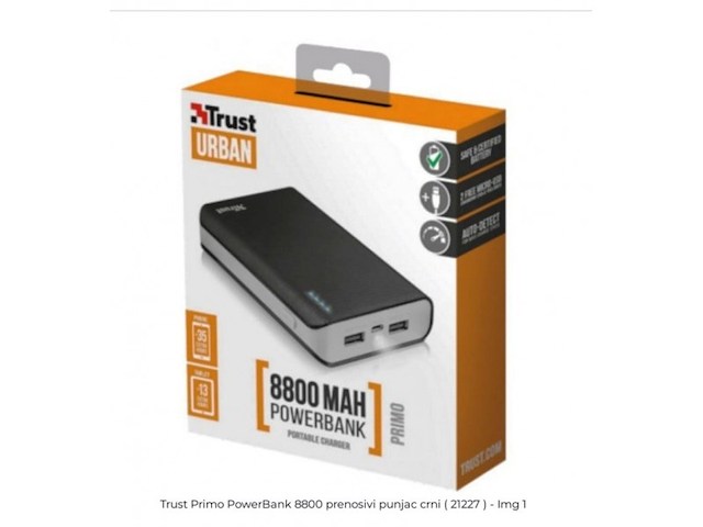 Trust Primo PowerBank 8800 MAh prenosivi punjač