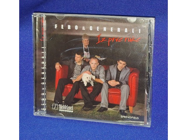 FERO I GENERALI - Iz prve ruke (hip-hop CD)