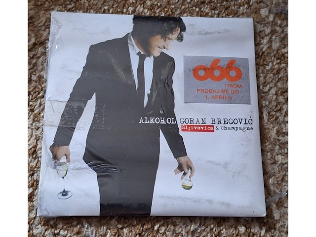 CD-GORAN BREGOVIĆ-ALKOHOL-NOVO U CELOFANU