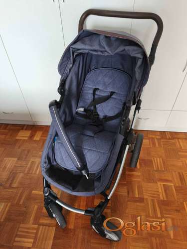 Dečija kolica-Kolica za Bebe 2u1 Fama Chipolino Graphite - Odlično Očuvana!