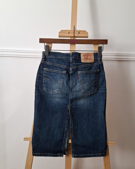 Levis teksas suknja XS
