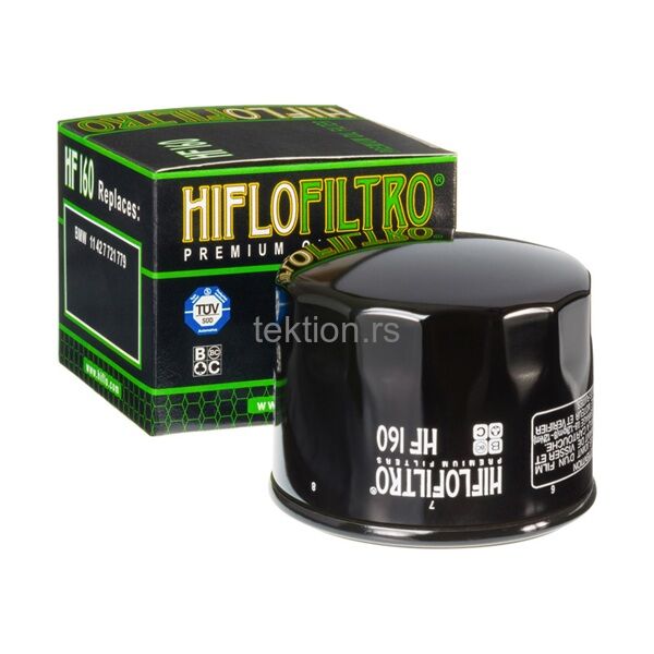 Hiflo HF160 filter ulja BMW F/HP/M/S/K/R/Husquarna Nuda/Bimota BB2/3