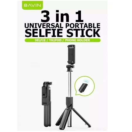 Bavin wireless selfi tripod štap crna - AP-09 ( 90408 )