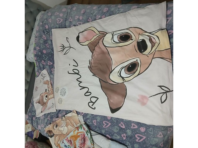 Bambi posteljina sa 2 lica