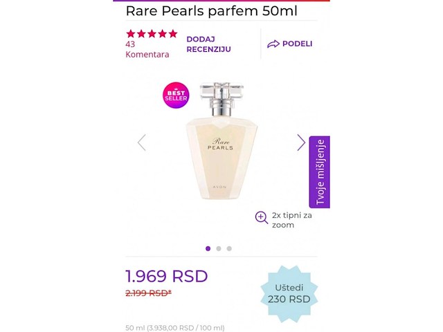 Rare pearls 50 ml