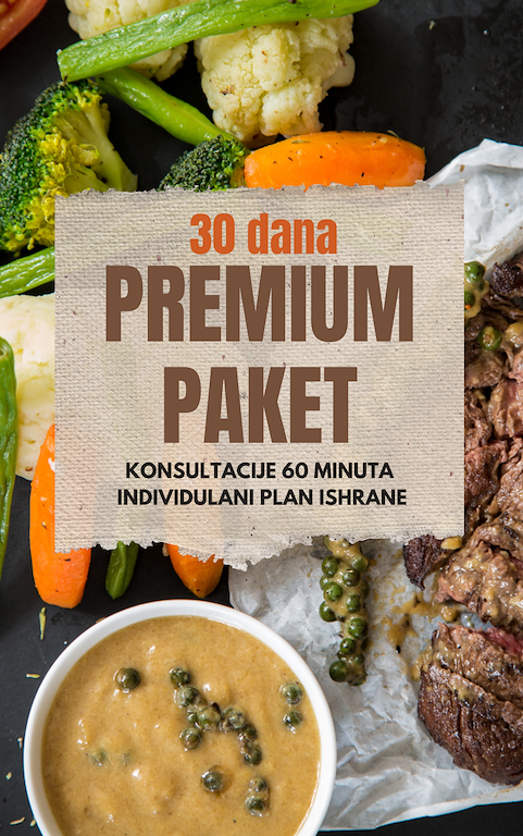 Premium paket – 30 dana personalizovane ishrane za plodnost