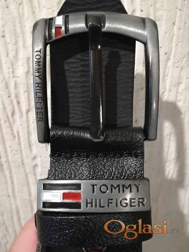Novi muski kozni markirani kais Tommy Hilfiger Novi model Novo